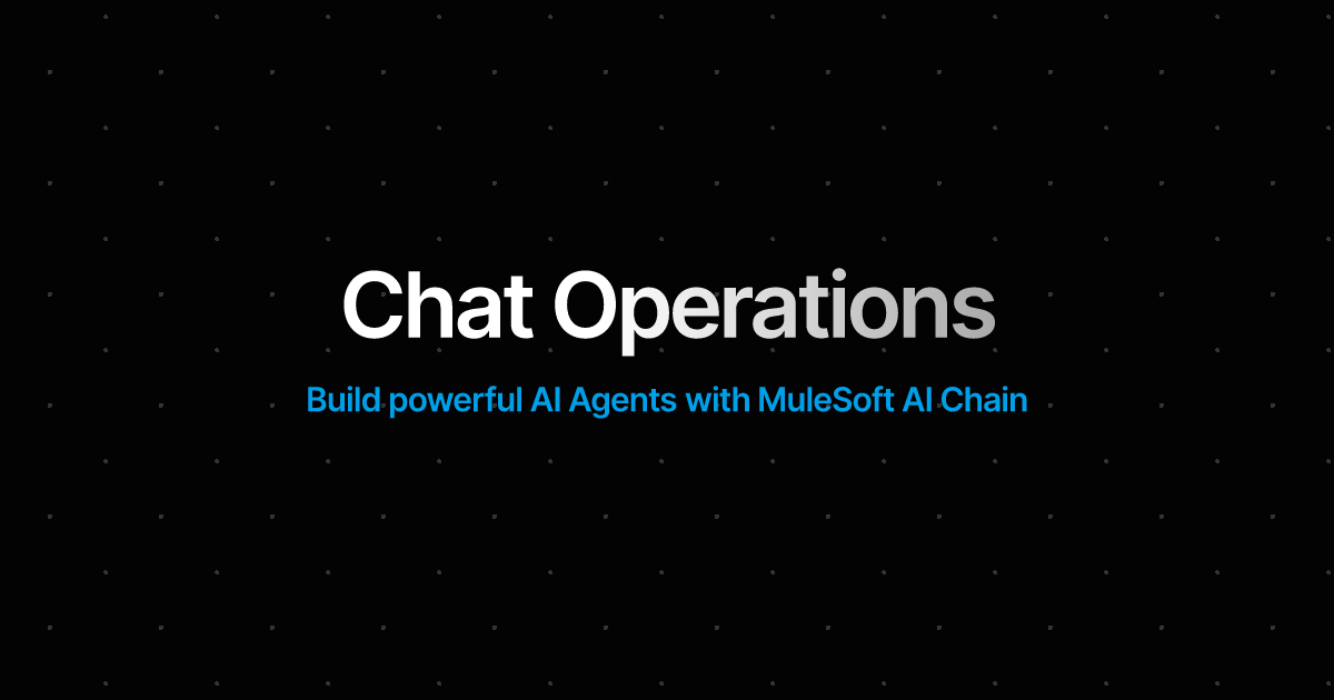 Chat Operations