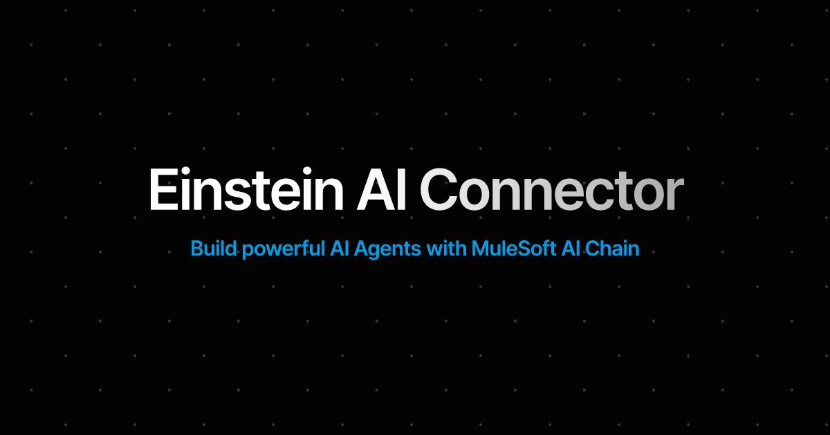 Einstein AI Connector