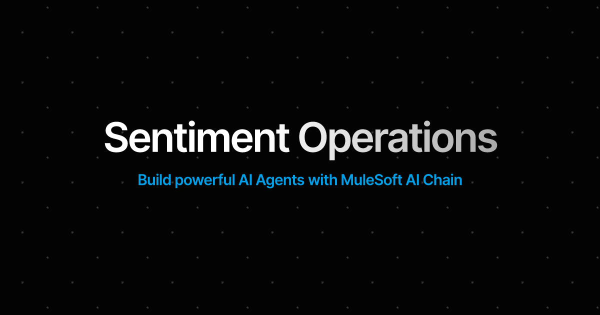 Sentiment Operations