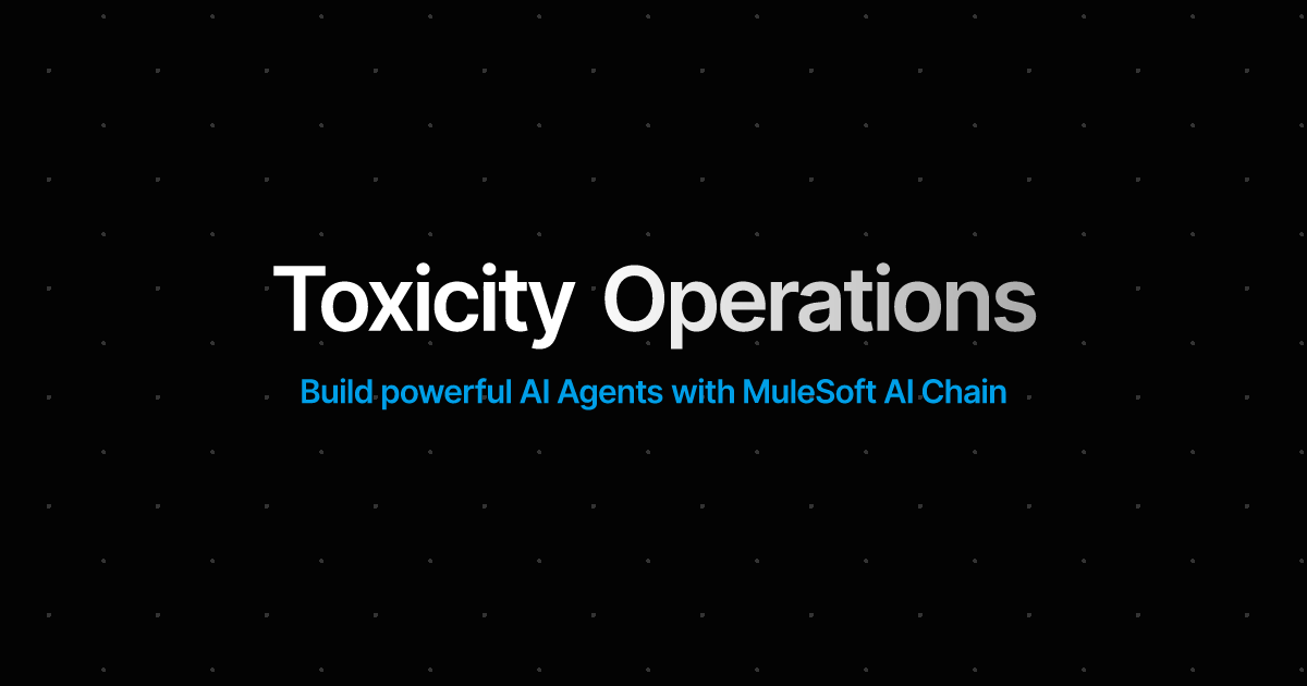 Toxicity Operations